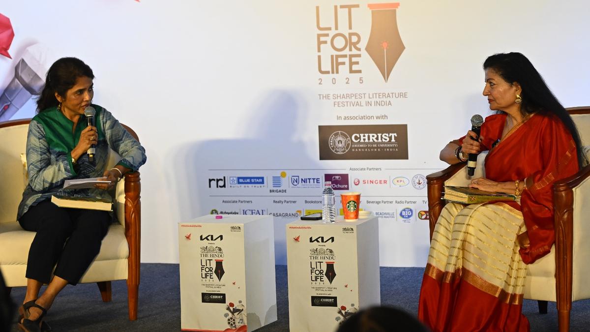 The Hindu Lit for Life 2025: Diplomat-turned-writer Lakshmi Murdeshwar Puri discussed her debut ...